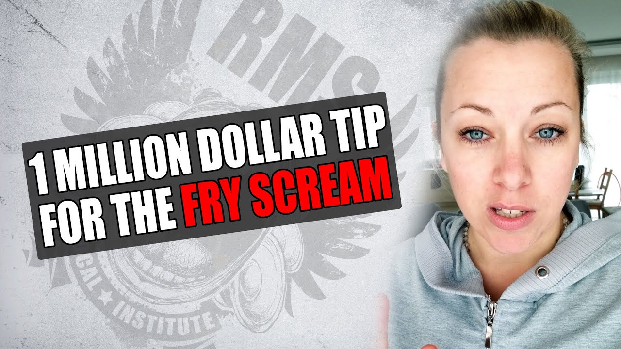1 Million Dollar Tip for the FRY Scream / RMS Vocal Institute - YouTube