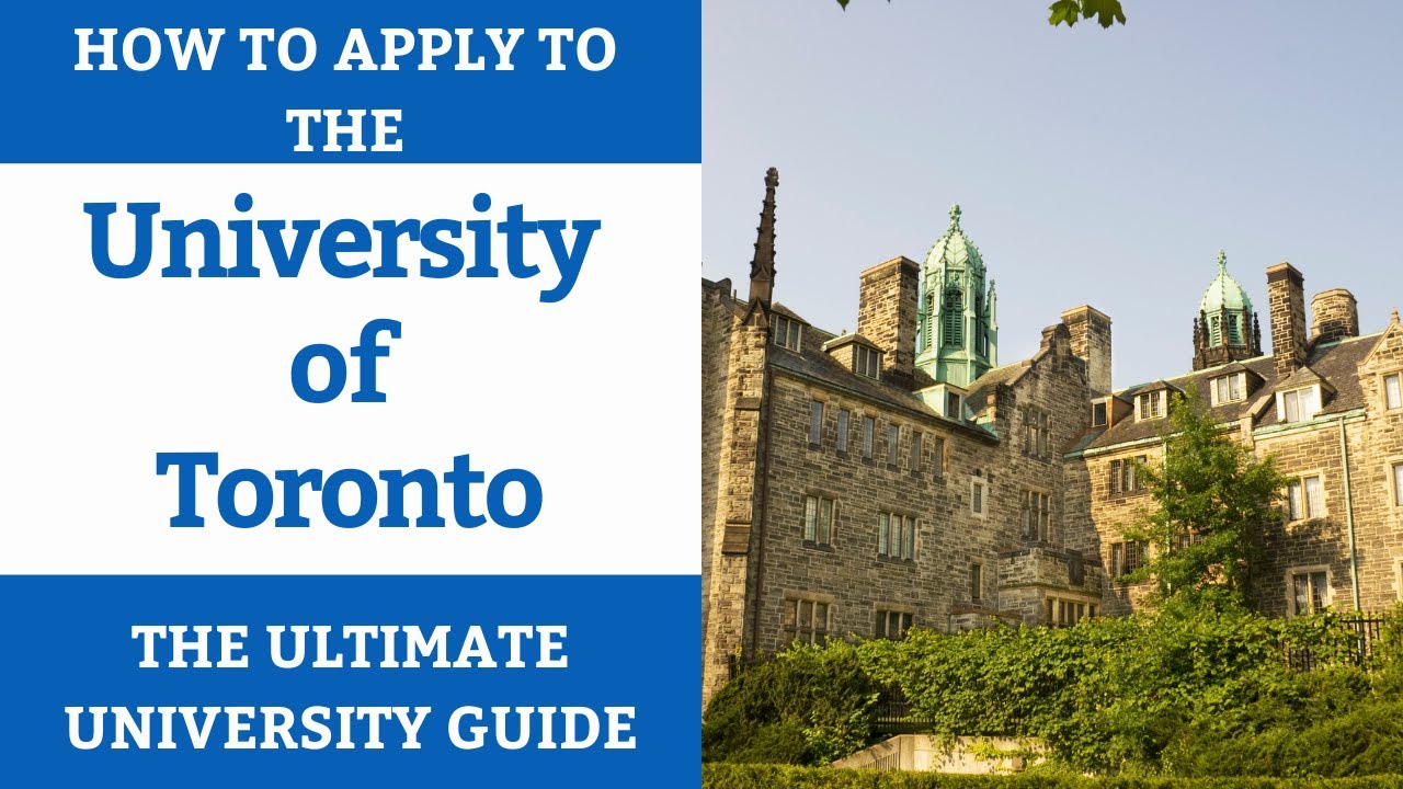 How to Apply to UofT | Ultimate University Guide - YouTube