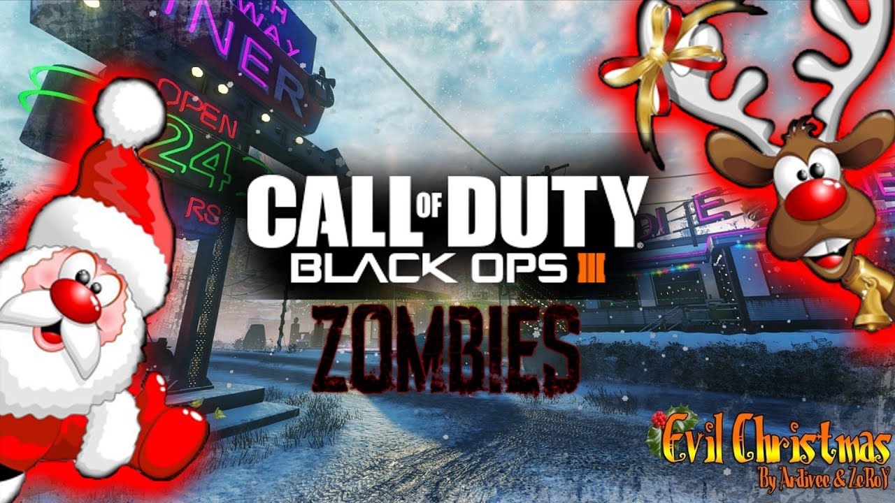 Evil Christmas: Zombies Custom Map (Call of Duty Black Ops 3 Highlights ...