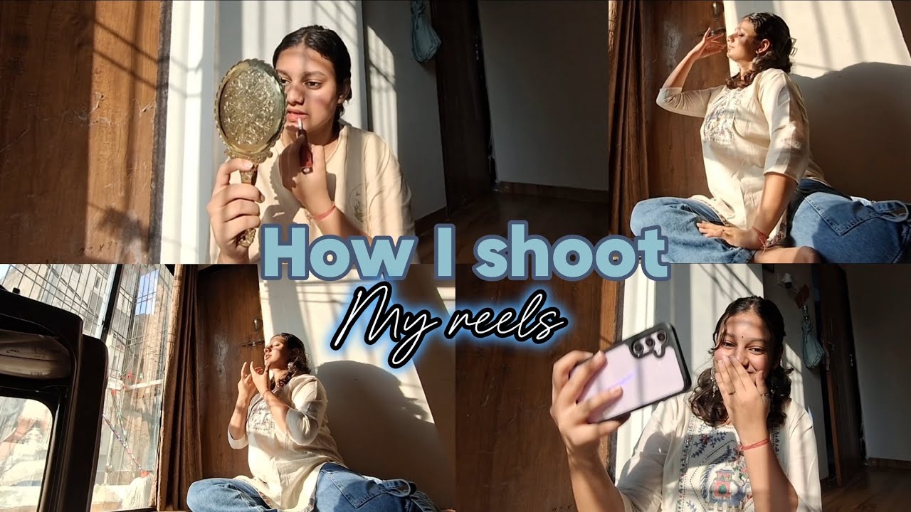 Shooting a dance reel without any tripod #jugaad 🥹 #dancevideo #vlog # ...