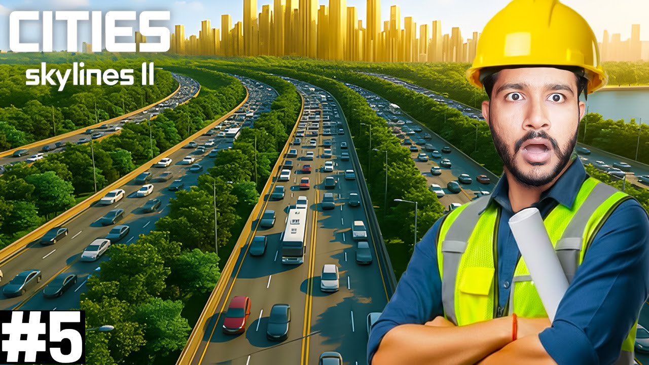 SOLVING TRAFFIC PROBLEM IN OUR CITY | CITIES SKYLINES 2 - YouTube