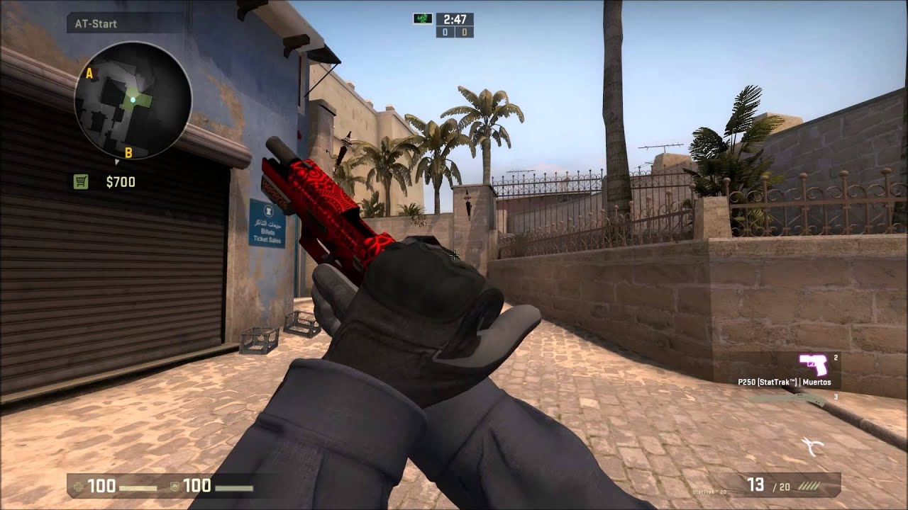 Skin Showcase | P250 - Muertos StatTrak™ (Field-Tested) - YouTube