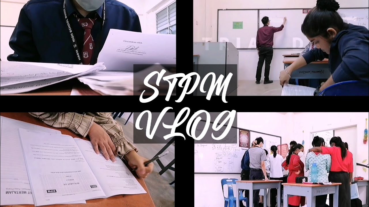 STPM Vlog #EP14 STPM生的预考天(上) 📚📝A Trial Exam As A STPM Student📖 ️ (First ...