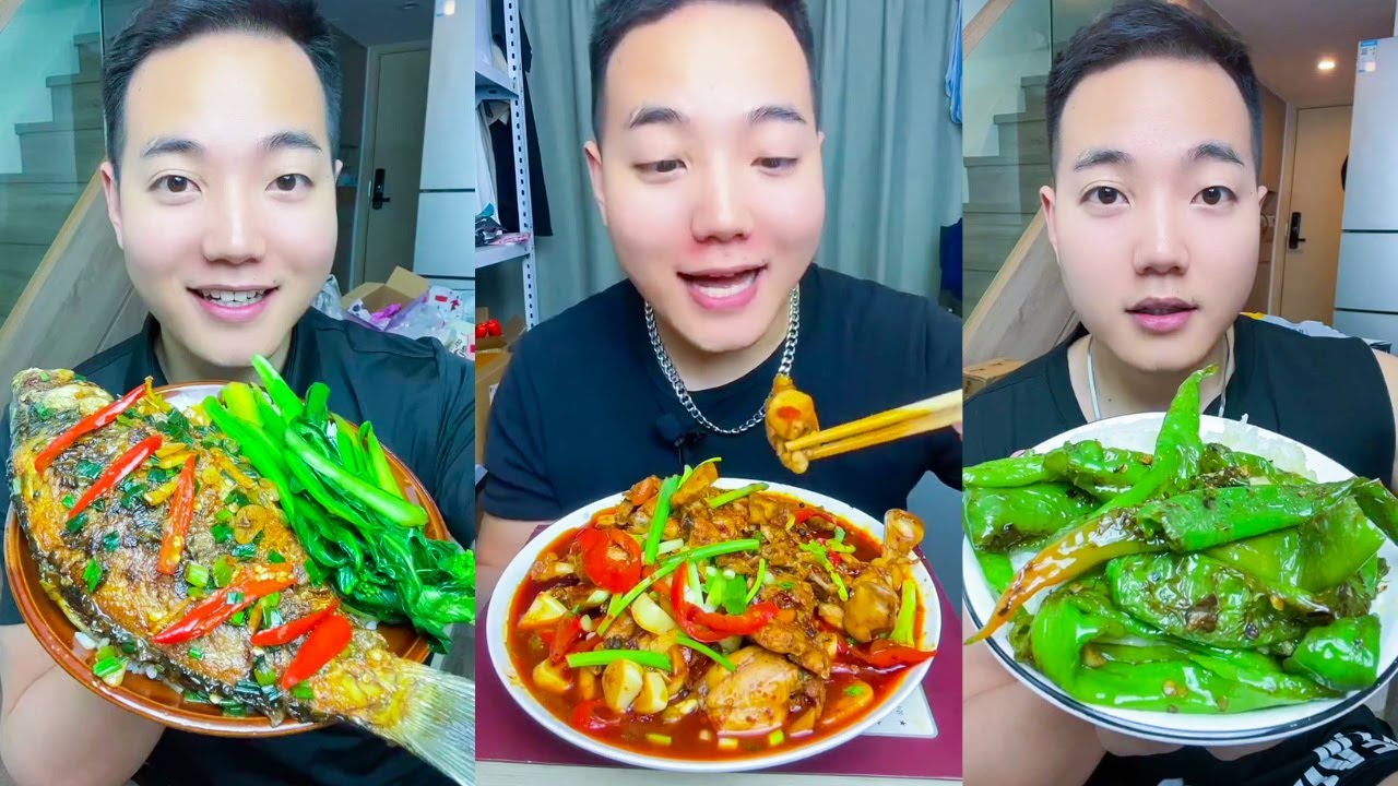 Let Eats Braised Crucian Carp Spines, Spicy Bullfrog Roasted In Hot ...