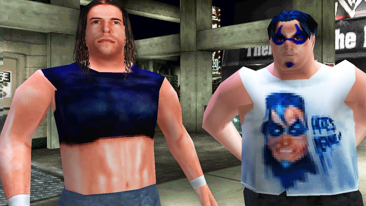 Blue Meanie & Stevie Richards vs. Mideon & Viscera | SmackDown 2 Mod ...