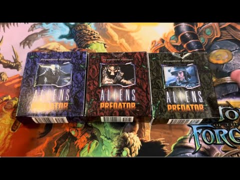 Alien and Predator CCG Starter Deck Unboxing! - YouTube