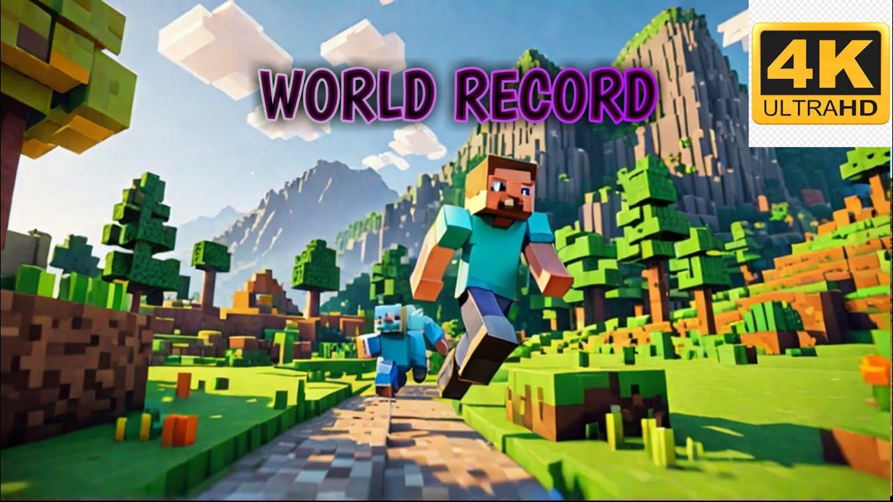 MINECRAFT SPEED RUN 4K ULTRA HD TEASER 3 COMING SOON - YouTube