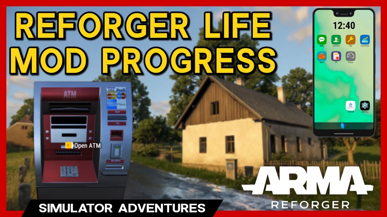 Arma Reforger Life Mods - PROGRESS UPDATE! - ATM, PHONE, SHOPS & MORE ...