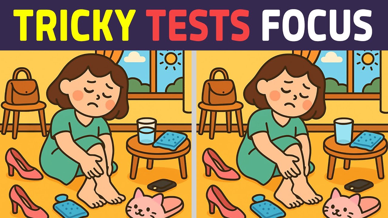 Tricky Spot the Difference Games for Brain Power #324 - YouTube