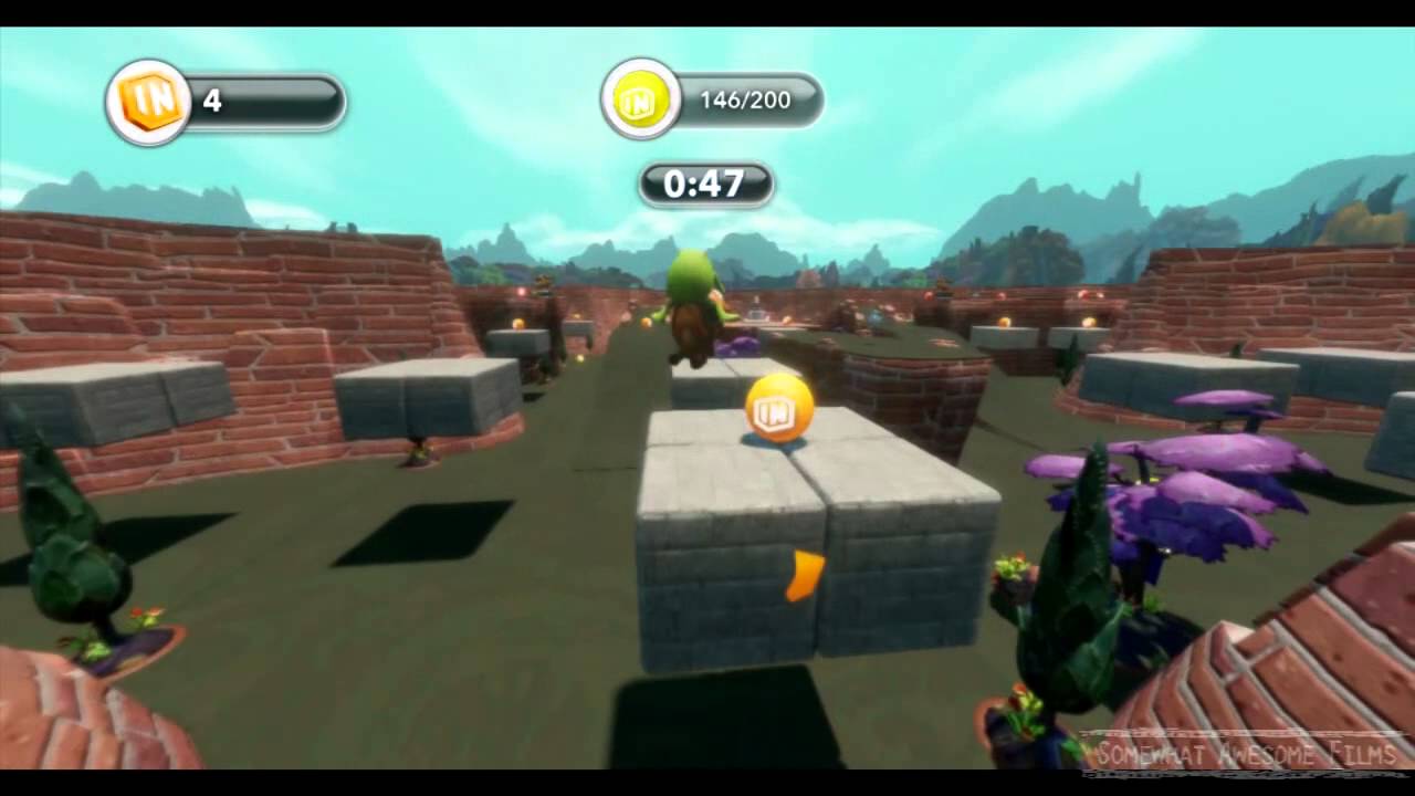 Disney Infinity Mike's Scare Pig Dash Gold - YouTube