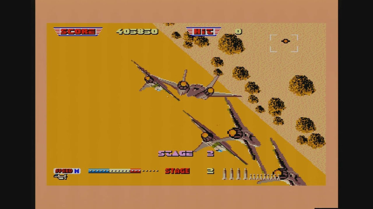 Afterburner 2 Sega Genesis / Megadrive RGB Framemeister gameplay - YouTube