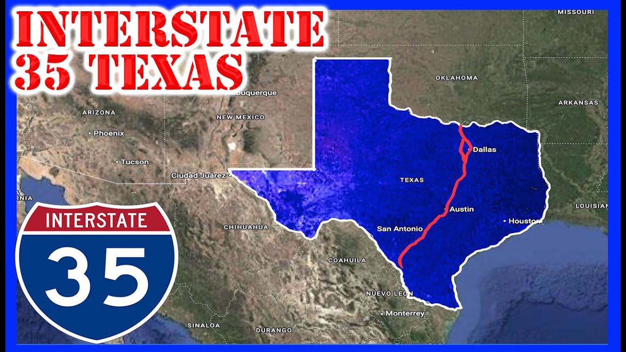 Interstate 35 in Texas | What It's Like to Drive - YouTube