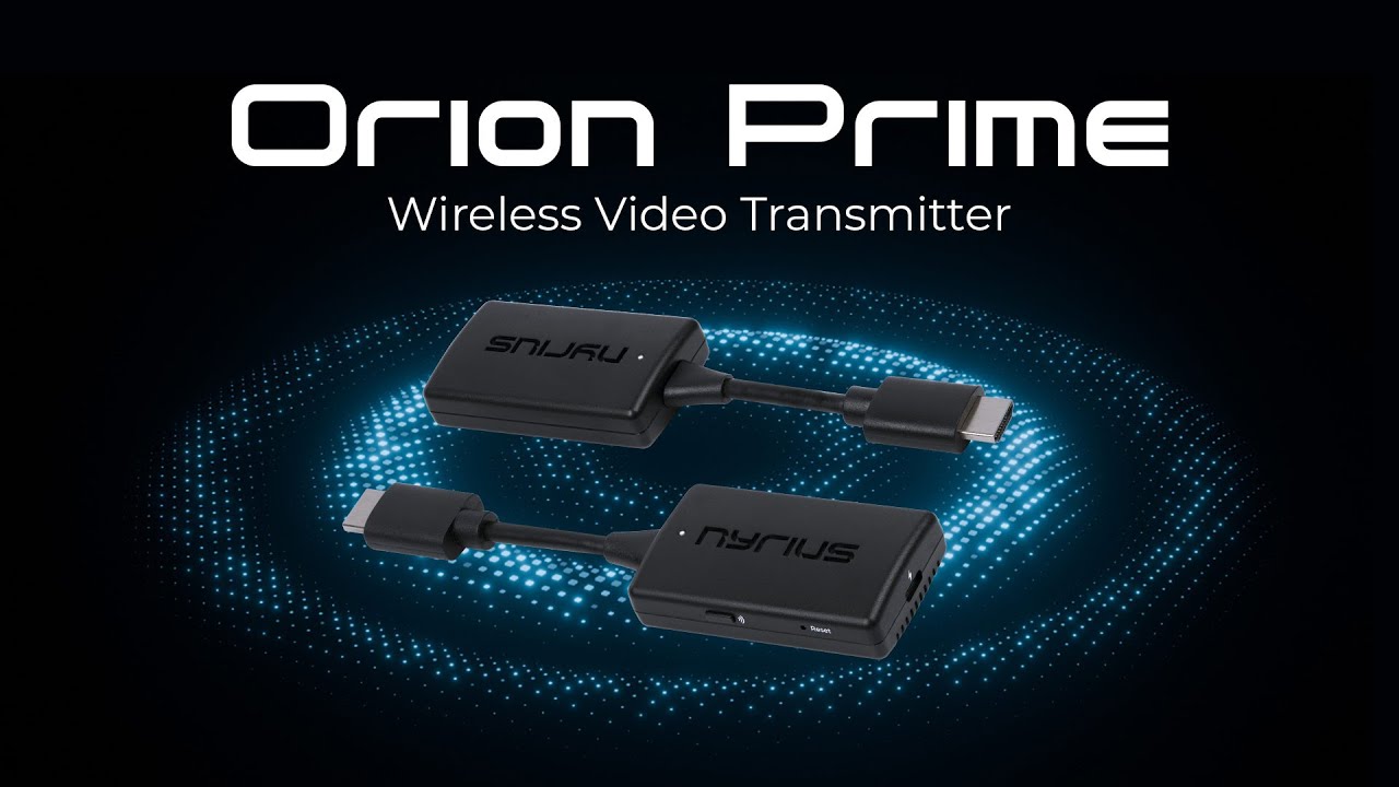 Nyrius Orion Prime Wireless HDMI Video Transmitter and Receiver | TDD20 ...