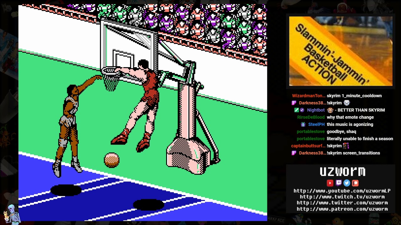 Playing eight NES Basketball games - YouTube