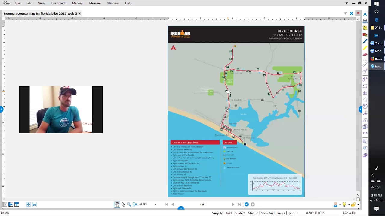 IRONMAN FLORIDA 2019 BIKE COURSE OVERVIEW - YouTube