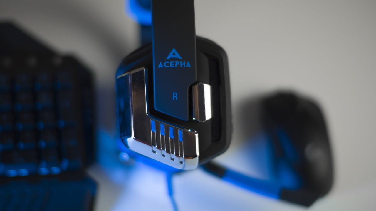 Günstiges Gaming Headset | Acepha G8000 Review [German/Deutsch] - YouTube