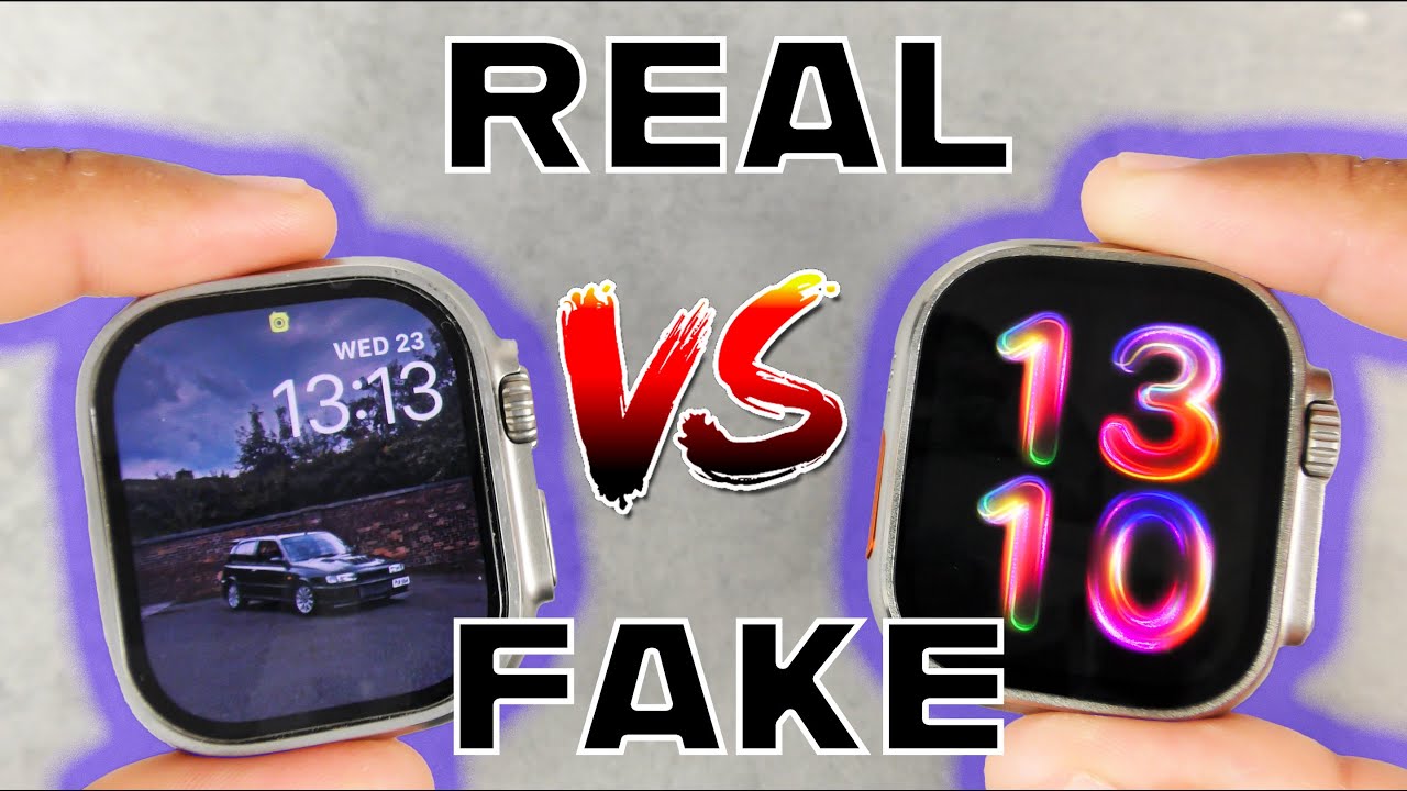 REAL vs FAKE: Apple Watch Ultra 2 VS HK11 Ultra 3 Smartwatch: You Many ...