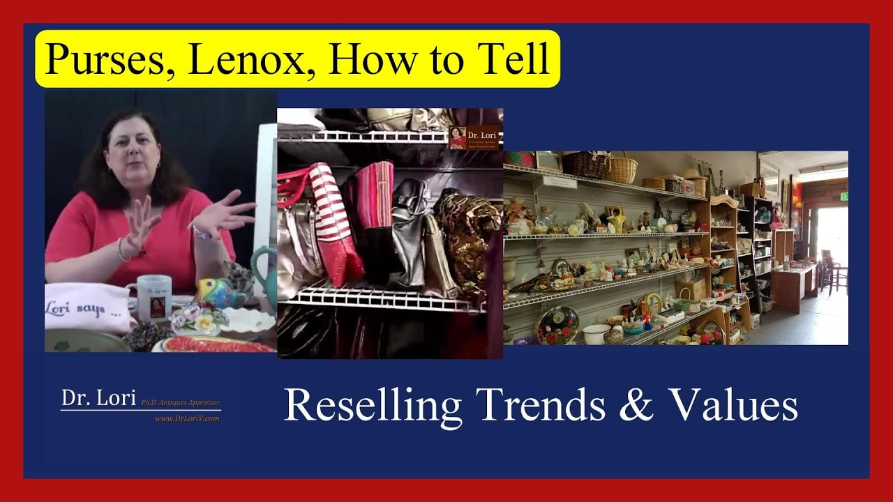 How to Value Vintage Purses, Blue White & Lenox Ceramics, Jewelry Boxes ...