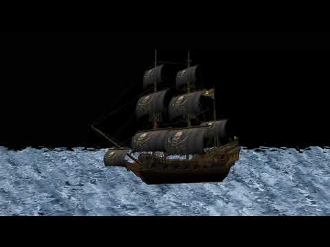 Historic Sailing Ship Green Screen - Free Use