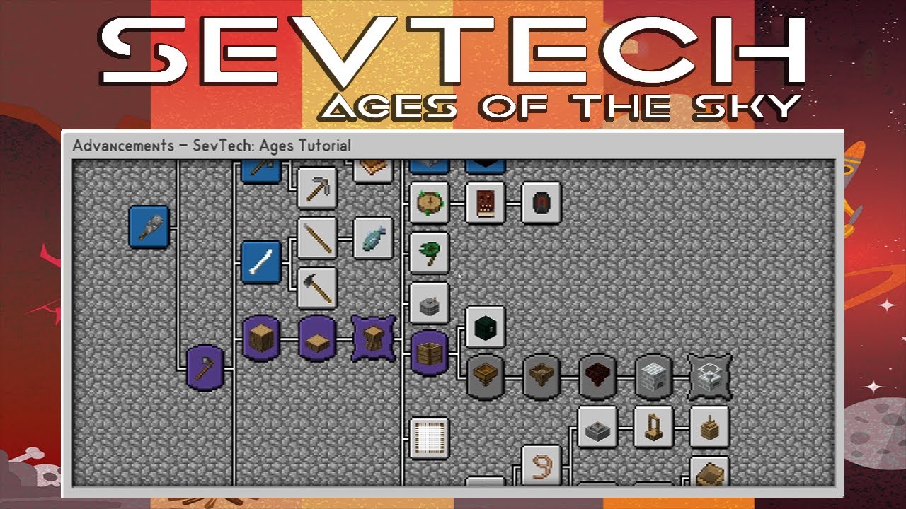 The Adventure Begins | Let's Play: Sevtech: Ages of the Sky EP 1 - YouTube
