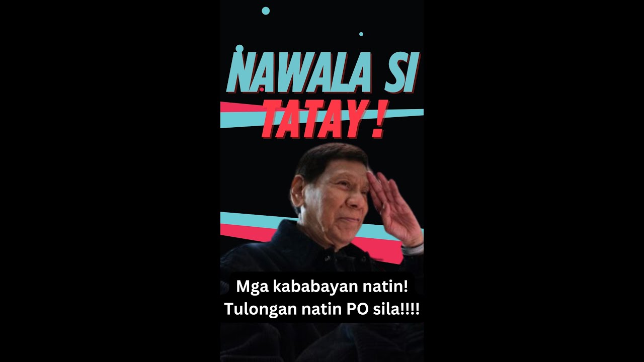 Nawala si Tata Digong- Atty. Medialdea! Panagawan natin jan sa mga ...