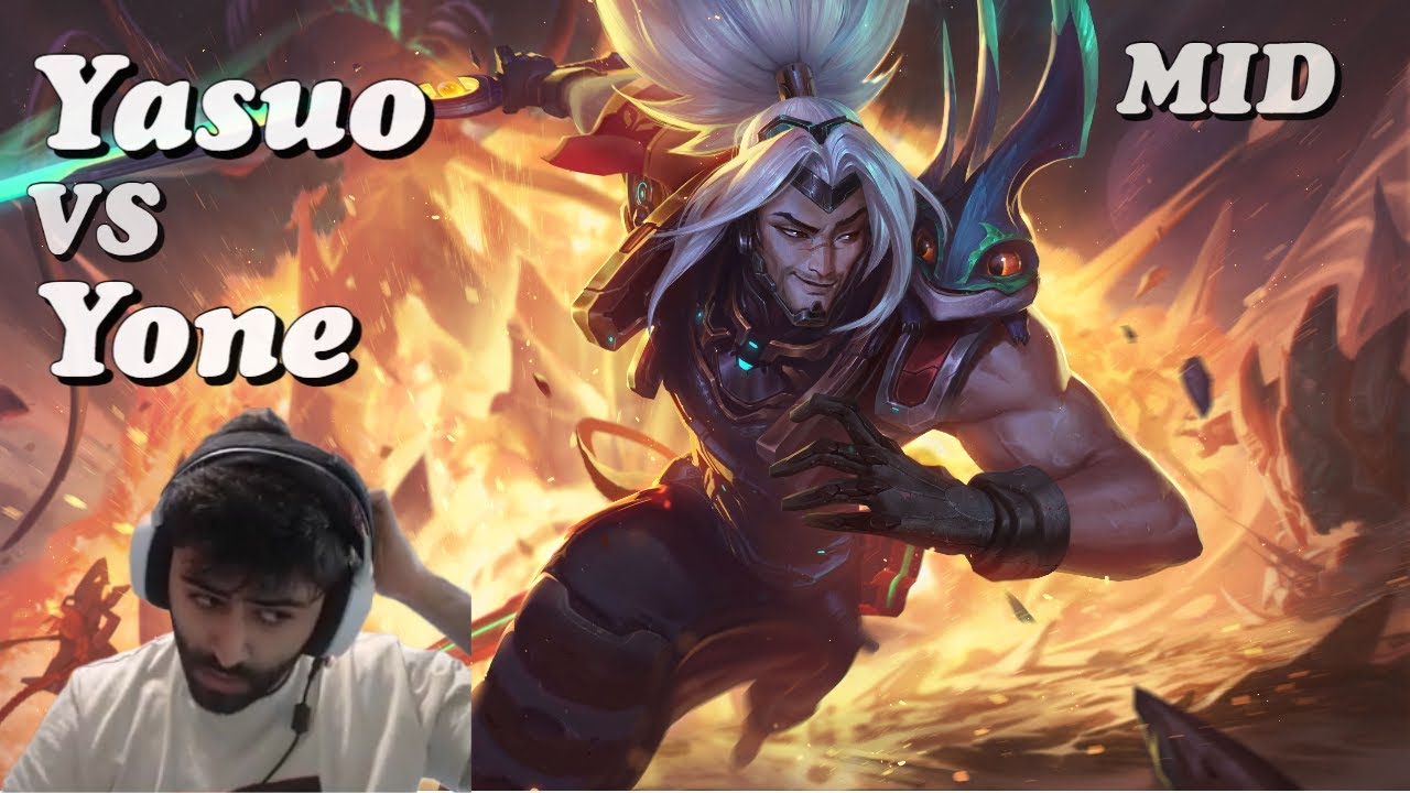 Yasuo vs Yone Mid Lane | Yassuo Full Gameplay - YouTube