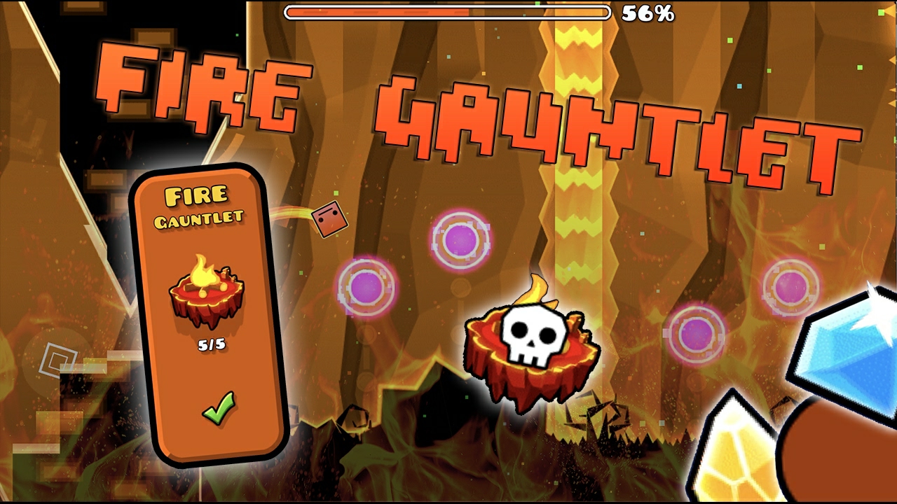 Cuarto Gauntlet[Shock]Fire Gauntlet - YouTube