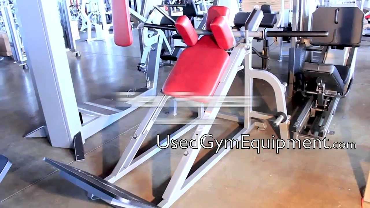 Buy Used Precor Flex Fitness Hack Squat Plate Loaded For Sale - YouTube