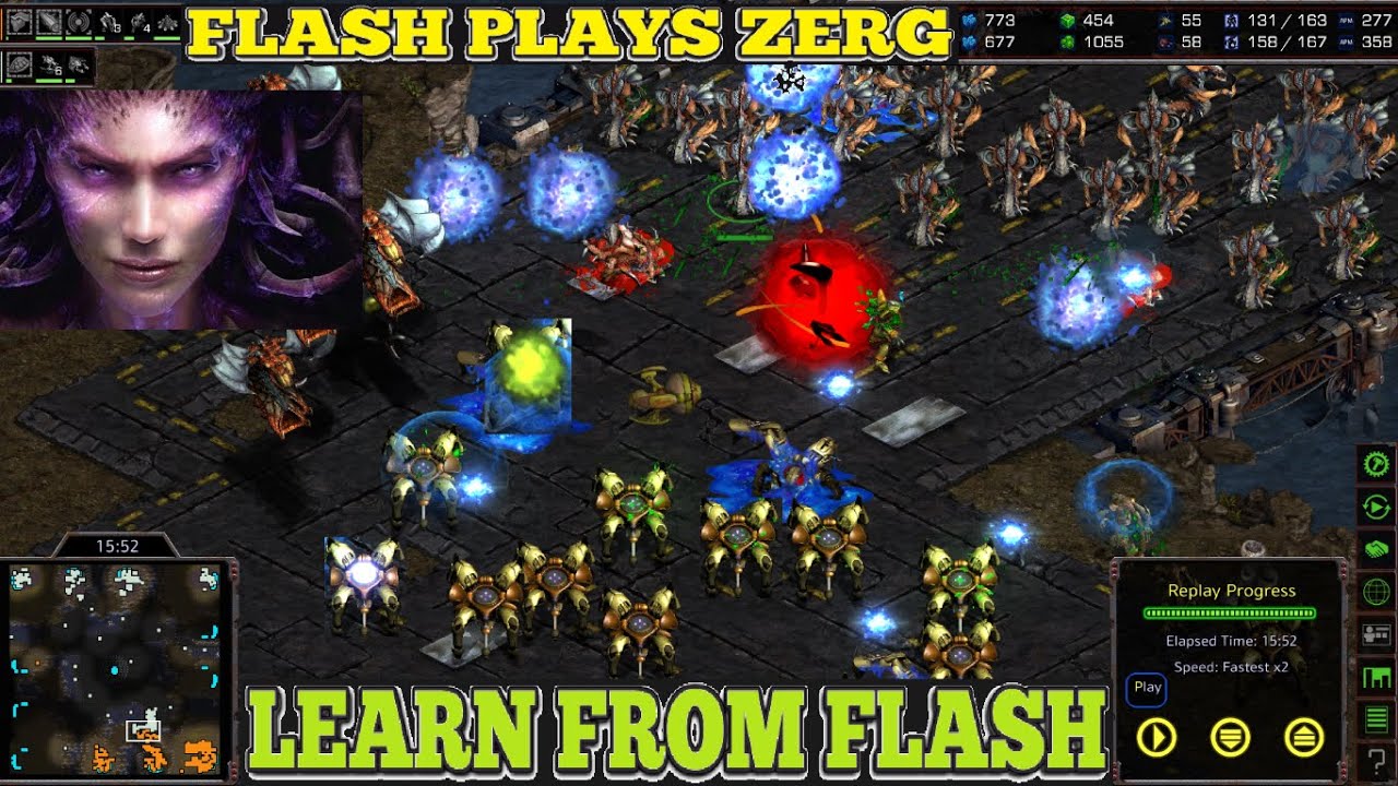 Starcraft FLASH vs 3050 KYAK ZvP SC Remastered Broodwar 2024 Ladder ...