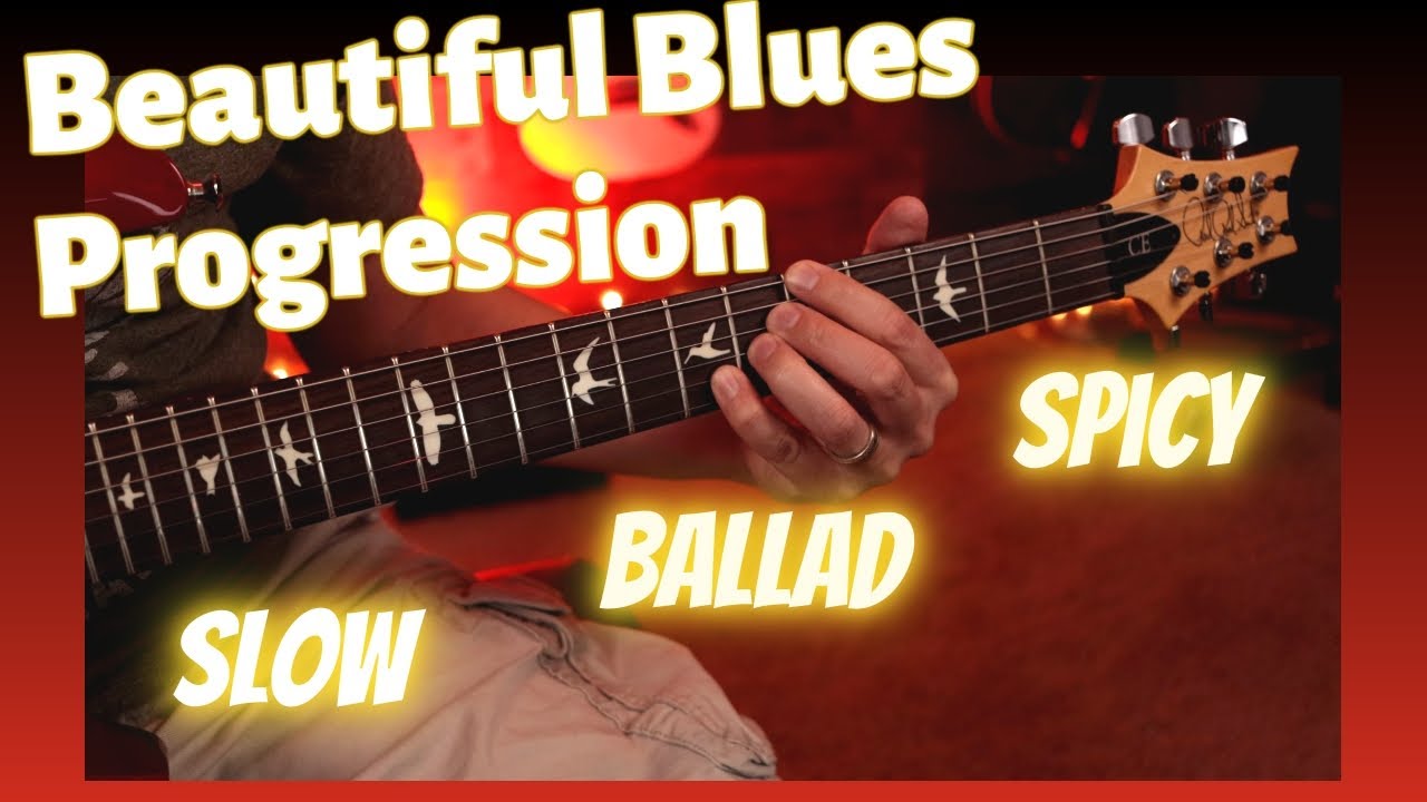 Beautiful Slow Blues Progression (everyone should know) - YouTube