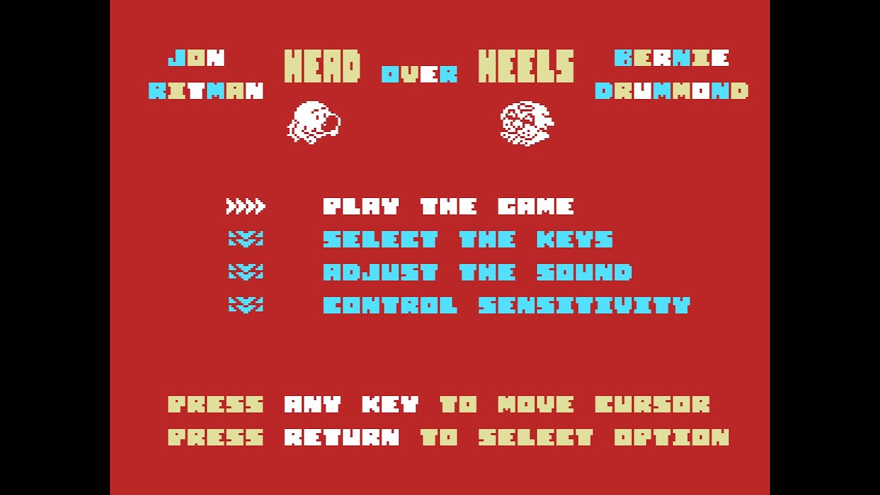 Head Over Heels. MSX. Jon Ritman / Bernie Drummond / Ocean 1987. Full ...