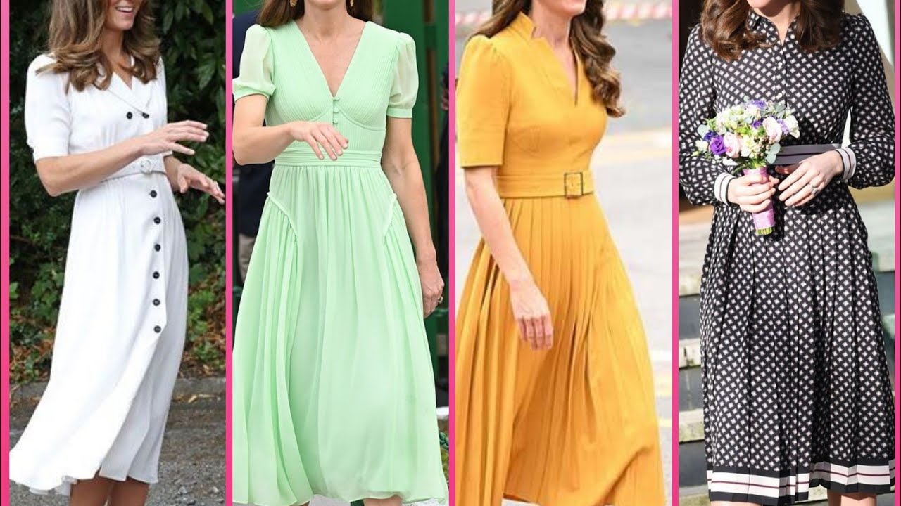 Kate middleton Beautiful and amazing dress designs ideas - YouTube