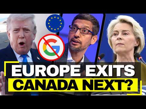 Trump in PANIC as Europe DESTROYS Google - €890M FINE, \