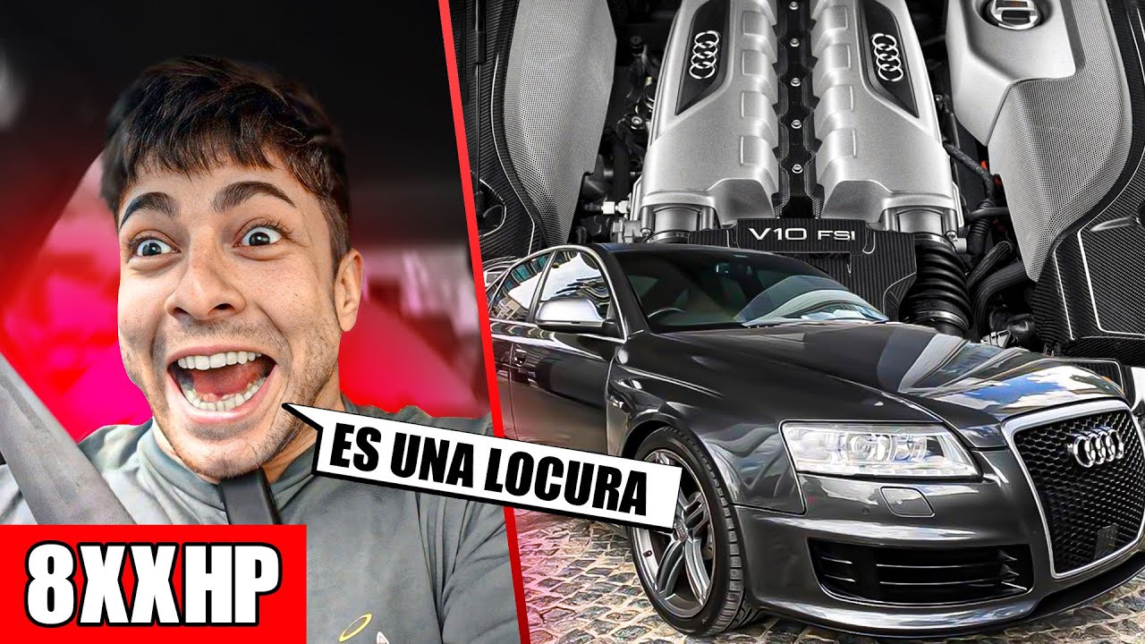AUDI RS6 CON MOTOR DE LAMBORGHINI V10 BITURBO *+800HP* - YouTube