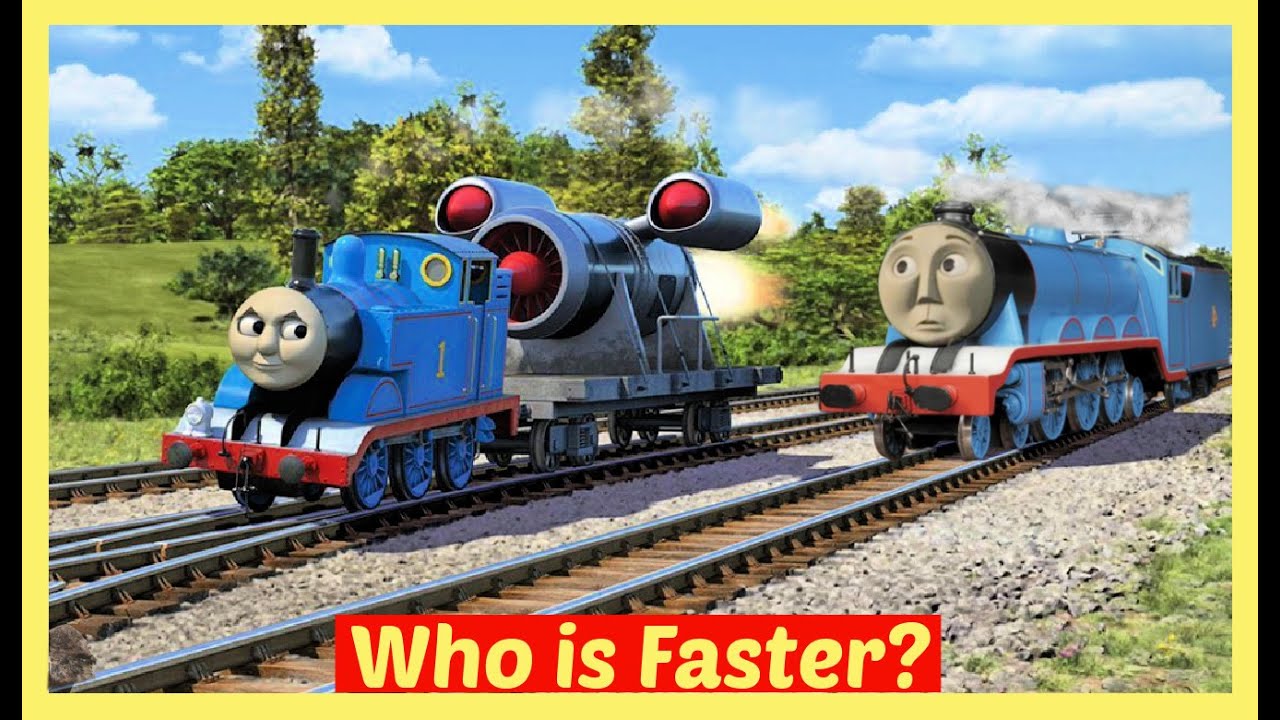 Thomas and Friends Who is Faster - YouTube