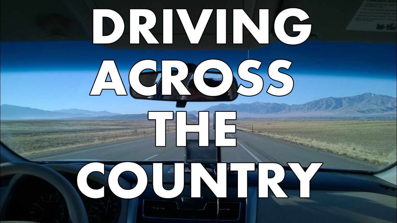 Driving Across the Country - YouTube