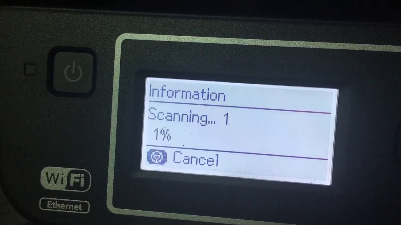 Epson L565 Send Fax (easy) - YouTube