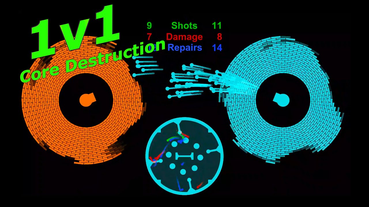 Core Destruction - Marbles Battle - Marble Race - YouTube
