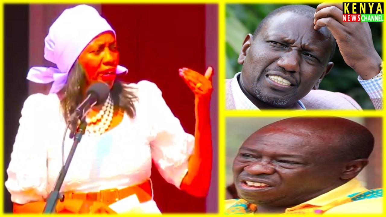 Listen what ANGRY Susan Kihika told Ruto & Gachagua face to face at ...