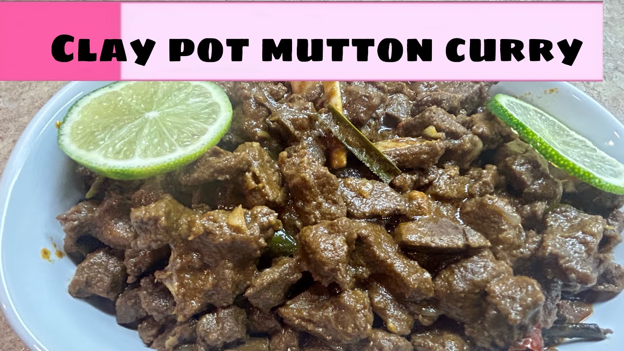 Clay pot mutton curry | மண்சட்டியில் சமைத்த ஆட்டிறைச்சி - YouTube
