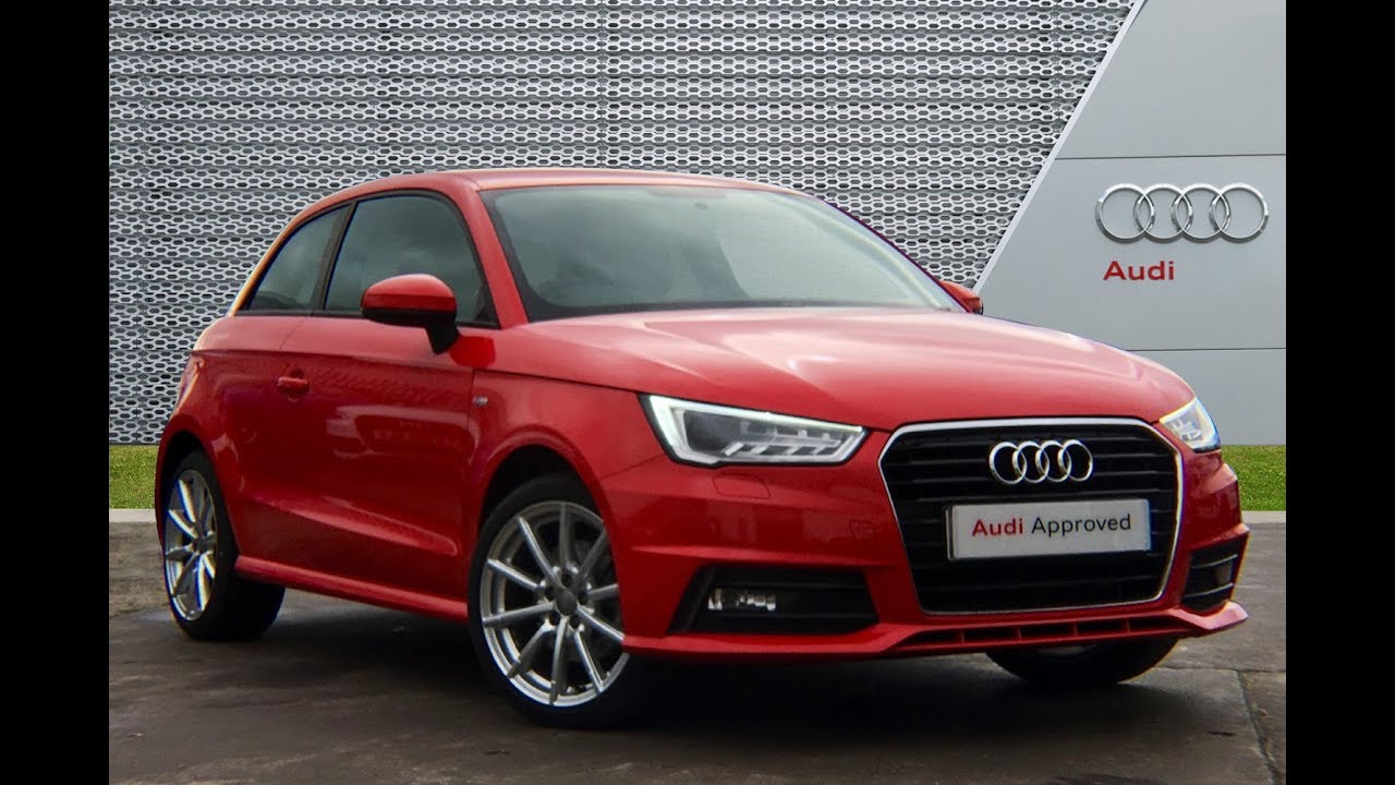 RA66UCL AUDI A1 TFSI S LINE RED 2017, Slough Audi - YouTube