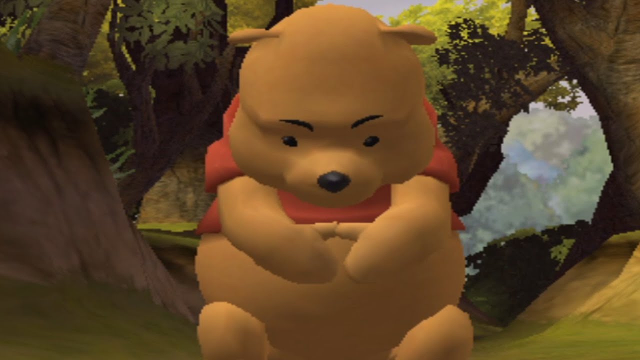 winnie the pooh is hungry and i must save him - YouTube