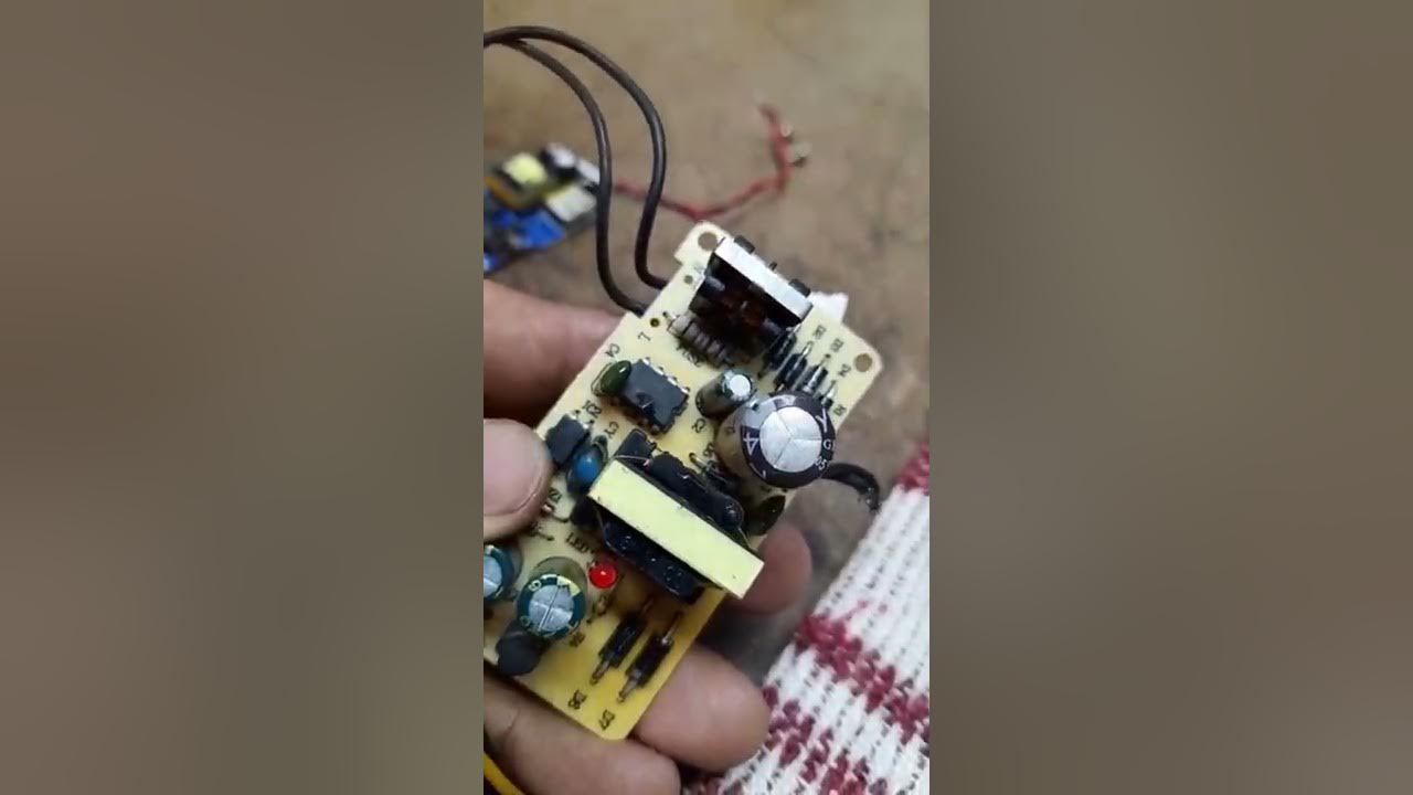 Como reparar una fuente de tv con un módulo oscilador CA888. - YouTube