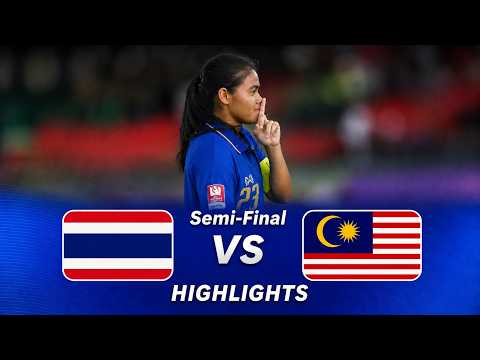 Highlights | Thailand U-16 🇹🇭 vs Malaysia U-16 🇲🇾 | Srikandi Merdeka Cup 2026 | Semi-Final