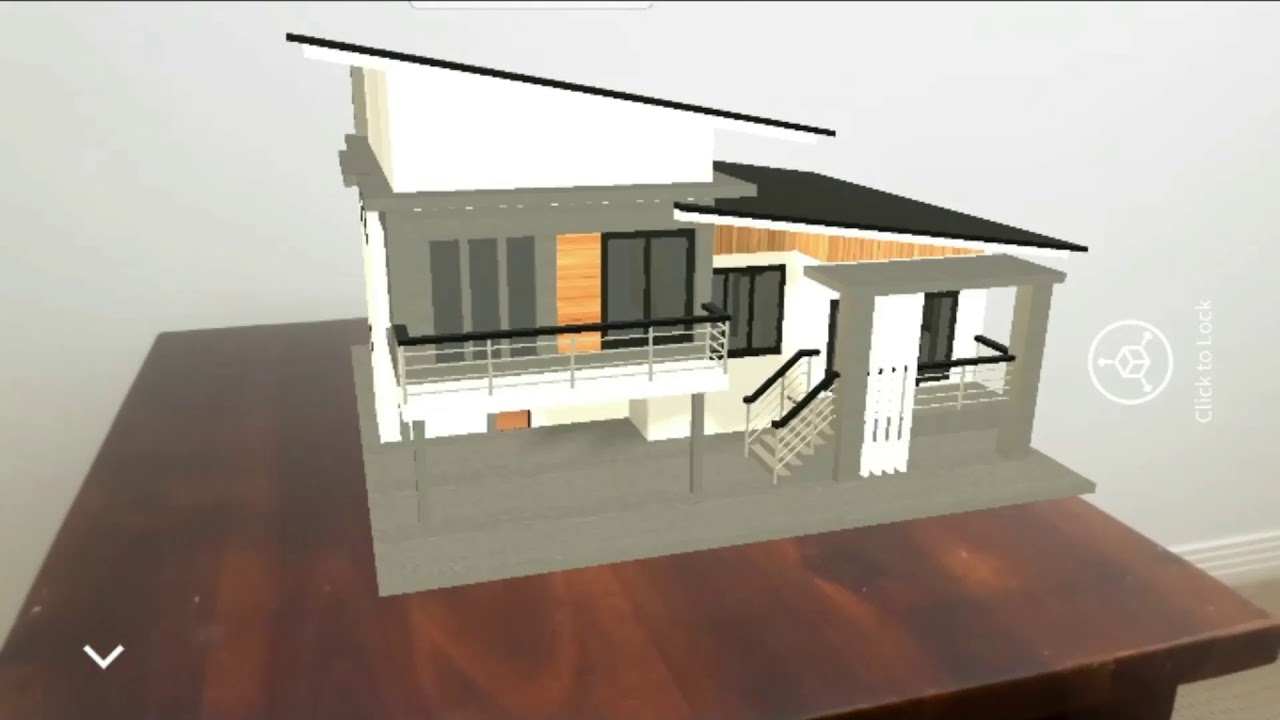 Augmented Reality - 3D House Model - YouTube