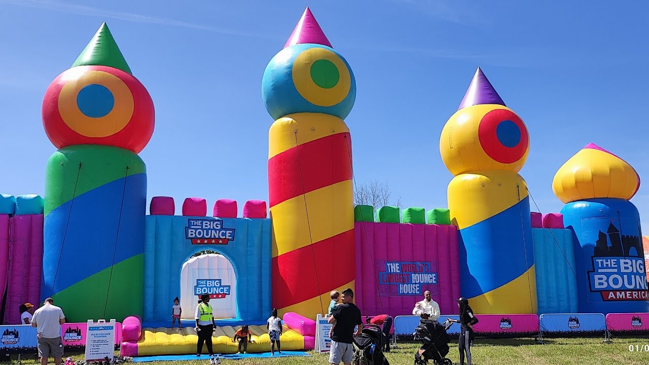The Big Bounce America. The World's biggest bounce. bounce house for ...
