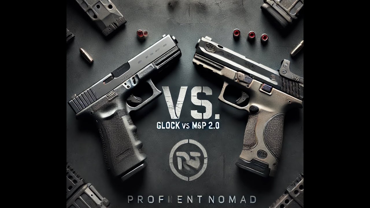 Glock 17 vs MP 2.0 Which is Better?? Table top Comparison - YouTube