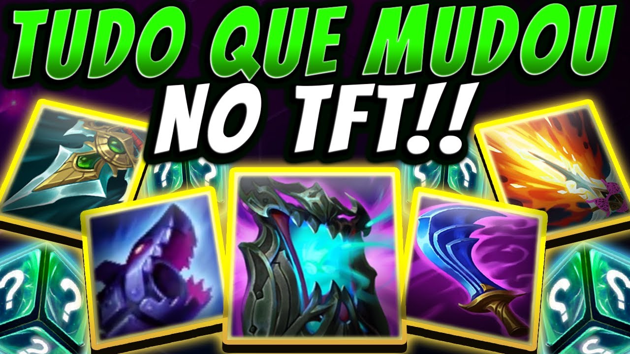 TFT - APRENDA TUDO QUE VAI MUDAR NO TFT!! 25 NOVOS ITENS E MUITO MAIS ...
