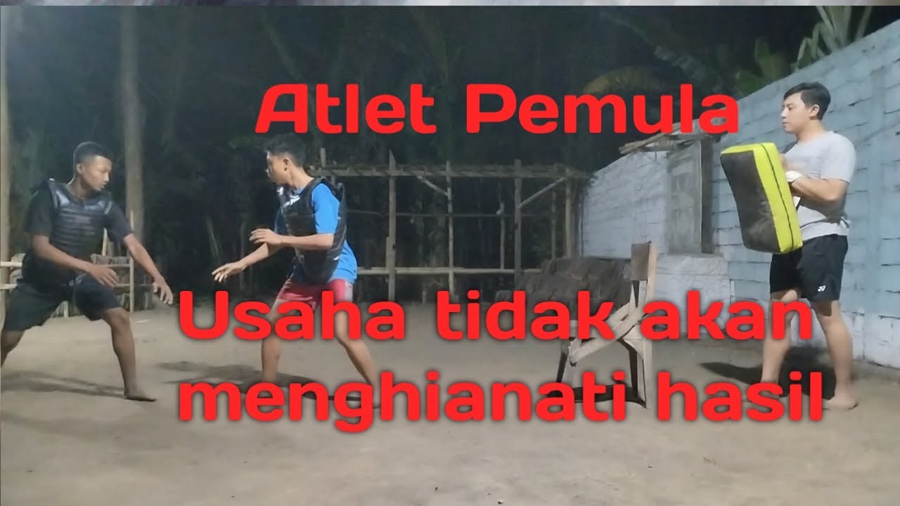 Latihan Atlet Pemula || dengan tempat seadanya - YouTube