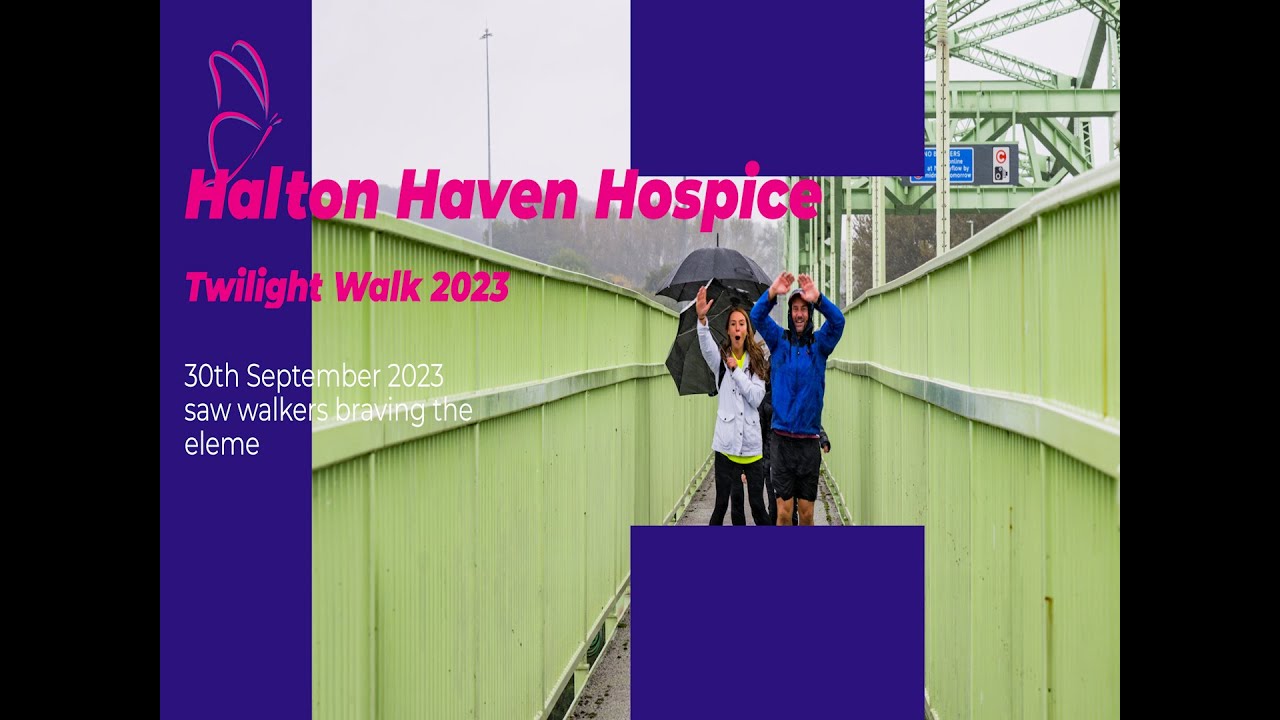 Halton Haven Hospice Twilight Walk 2023 - YouTube